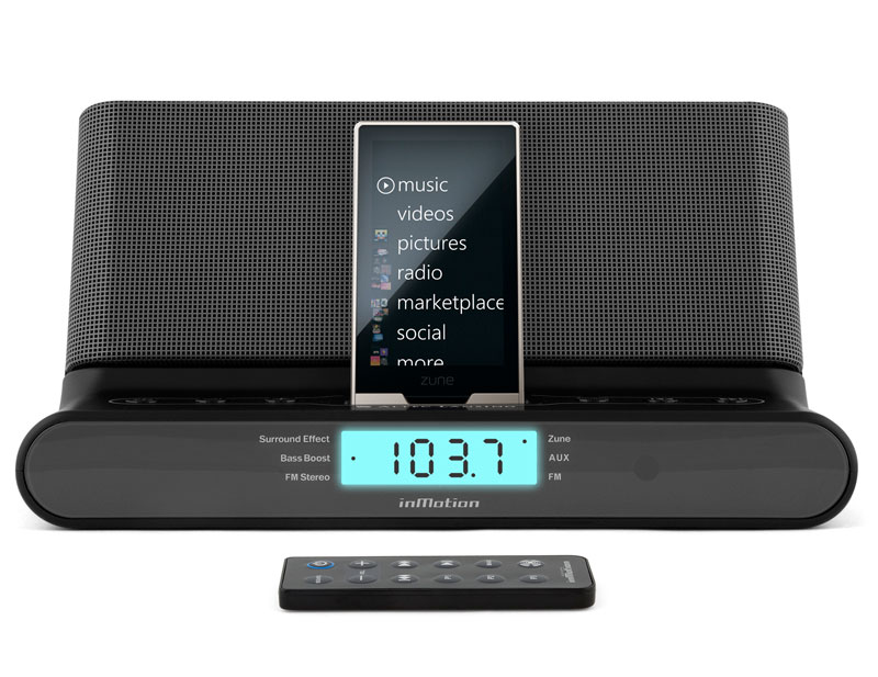 Amazon.com: Altec Lansing inMotion Speaker Dock with FM Radio for Zune ...