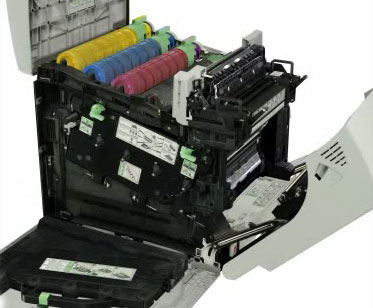 Amazon.com: Ricoh Aficio CL4000DN Color Laser Printer (White) : Office ...