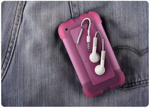 Amazon.com: DLO Jam Jacket with Cable Management for iPhone 1G (Pink ...