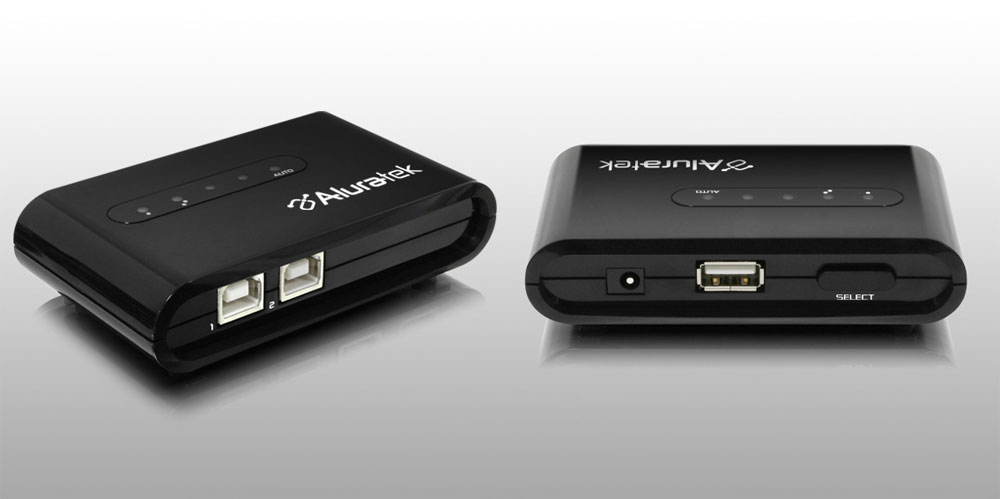 Amazon.com: Aluratek 2-Port USB 2.0 Auto Sharing Switch : Electronics