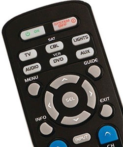 Amazon.com: URC A6 Pre-Programmed and Learning Universal Remote Control ...
