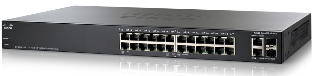 Sf 200-24p 24port 10/100 Poe Smart Switch : Amazon.ca: Electronics