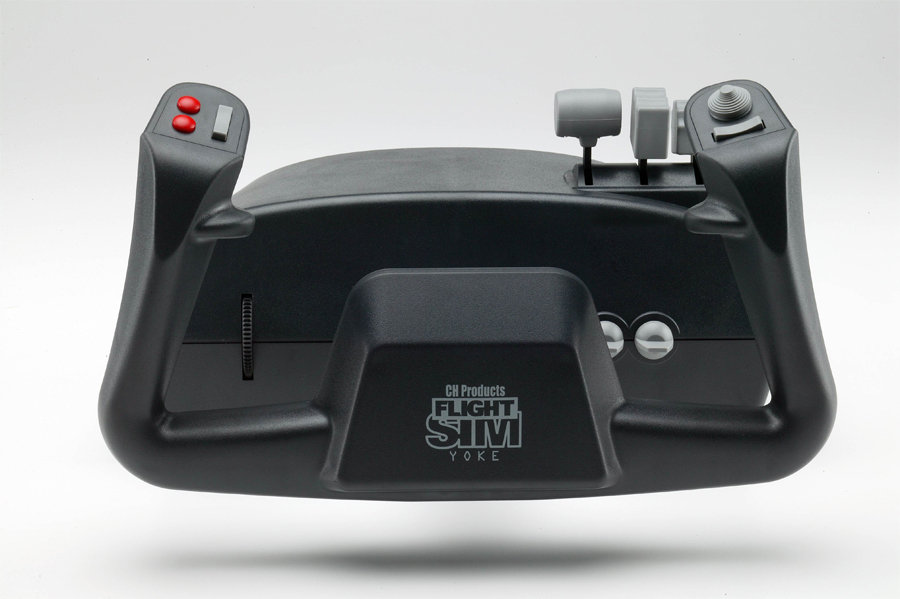 Amazon.com: CH PRODUCTS Flight Sim Yoke Discover Bundle (200615DIS ...