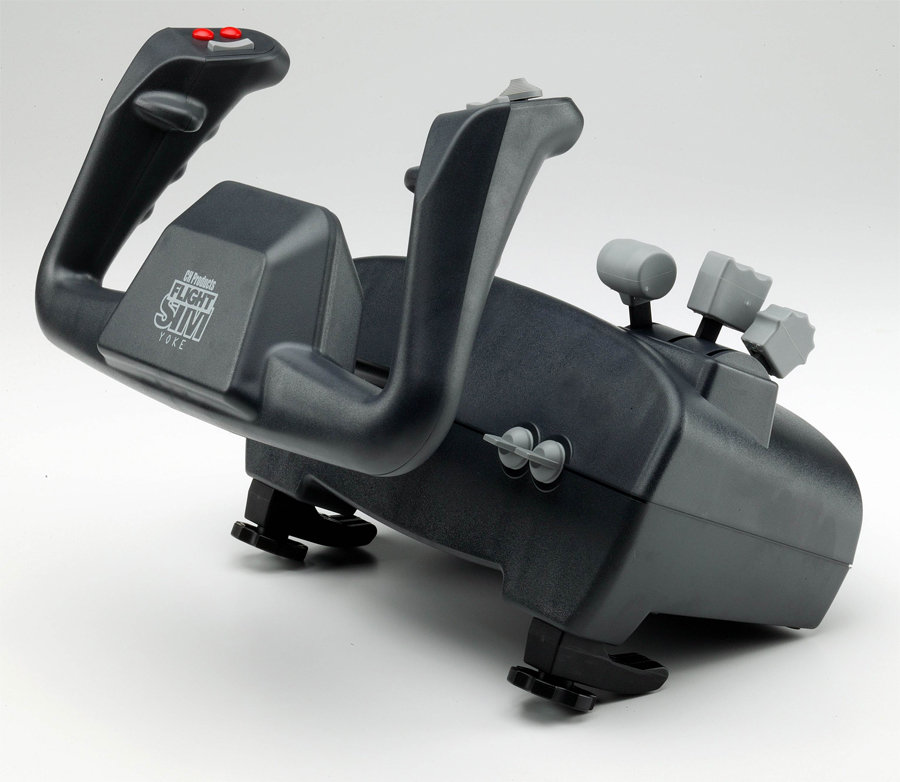 Amazon.com: CH PRODUCTS Flight Sim Yoke Discover Bundle (200615DIS ...