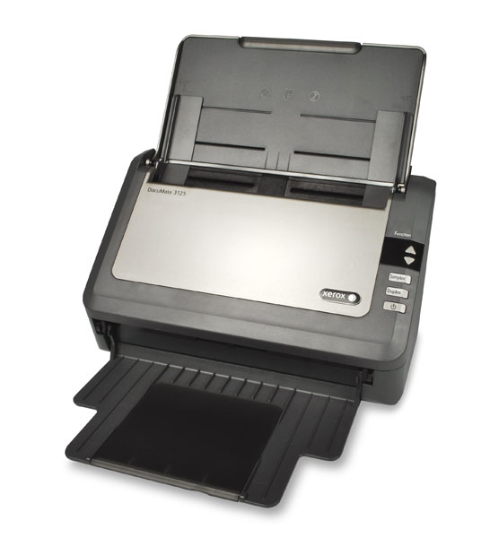 Xerox Scanners XDM31255M-WU Documate 3125 Duplex Color Scanner For Pc ...
