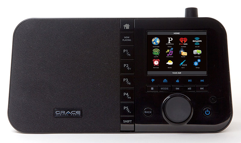 Amazon.com: Grace Digital GDI-IRC6000R Wi-Fi Music Player with 3.5-Inch ...