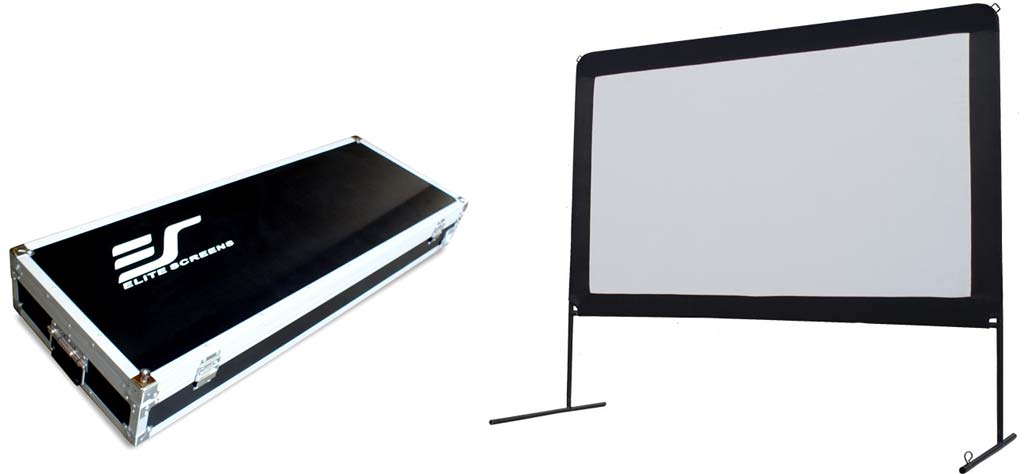 Amazon.com: Elite Screens Yard Master Outdoor Portable Projection ...