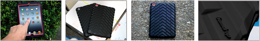 Gumdrop Cases Drop Tech Series Case for Apple iPad Mini, Black/Red (DT ...