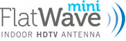 Winegard FL-4000 FlatWave Mini Razor Thin HDTV Digital Indoor Antenna ...