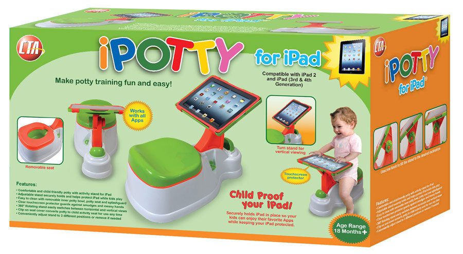 Amazon.com: CTA Digital 2-in-1 iPotty with Activity Seat for iPad : Baby