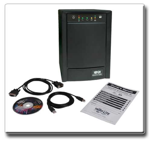 Tripp Lite SMART1500SLT 1500VA 900W UPS Smart Tower AVR 120V USB DB9 ...
