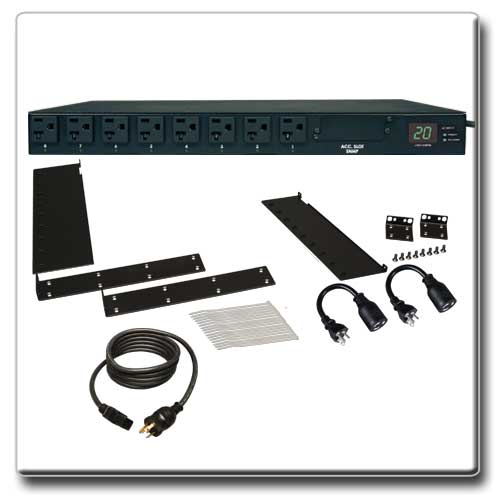 Amazon.com: Tripp Lite PDU con medición con ATS, 20 A, 16 salidas (5-15 ...