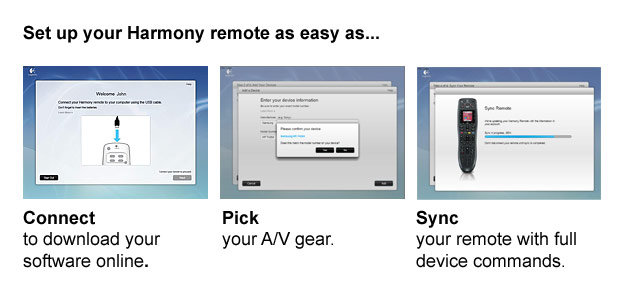 Amazon.com: Logitech Harmony 700 Rechargeable Remote with Color Screen ...
