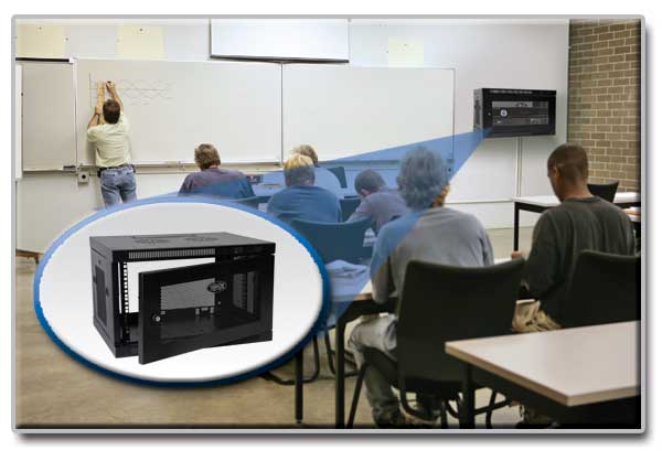 TRIPP LITE 6U Wall Mount Rack Enclosure Server Cabinet, 16.5" Deep ...