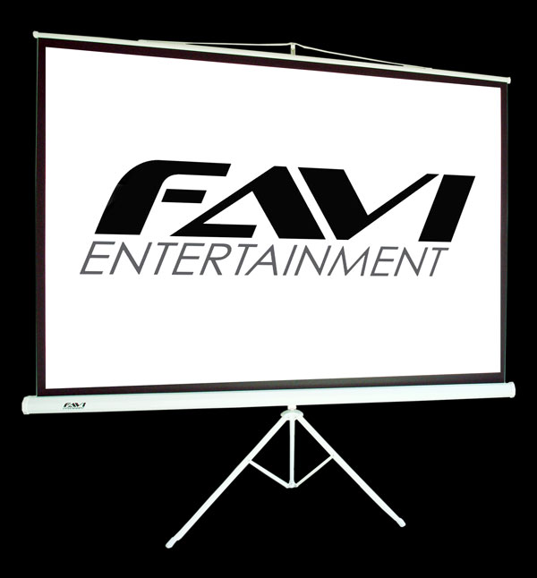 Amazon.com: Favi 82-inch Tripod Projector Screen (16:9) : Electronics