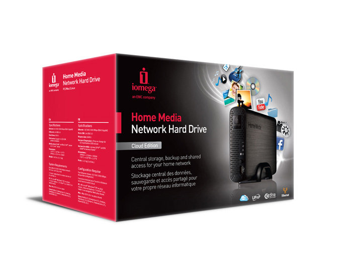 Amazon.com: Iomega 1 TB Home Media Network Hard Drive Cloud Edition ...