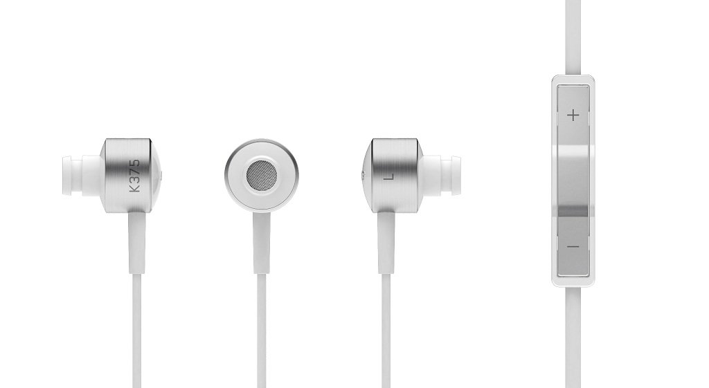 Amazon.com: AKG K375WHT Premium High-Performance In-Ear headphones with In-Line Microphone and ...