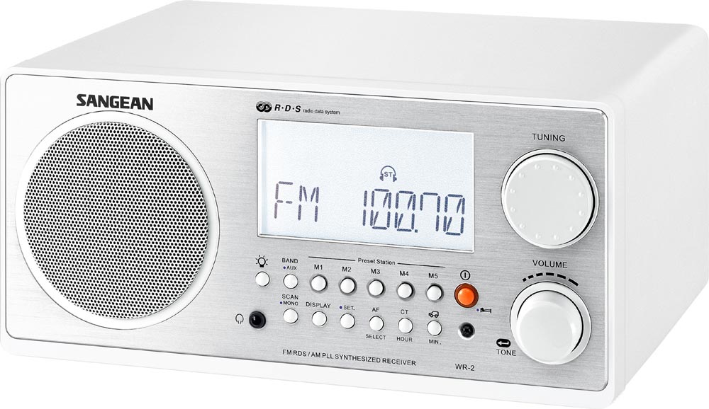 Sangean WR-2 Digital AM/FM Tabletop Radio (Black) : Amazon.ca: Electronics