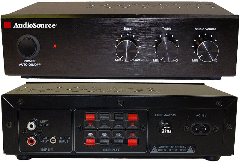 AudioSource AMP50 Stereo Power Amplifier: Amazon.ca: Electronics