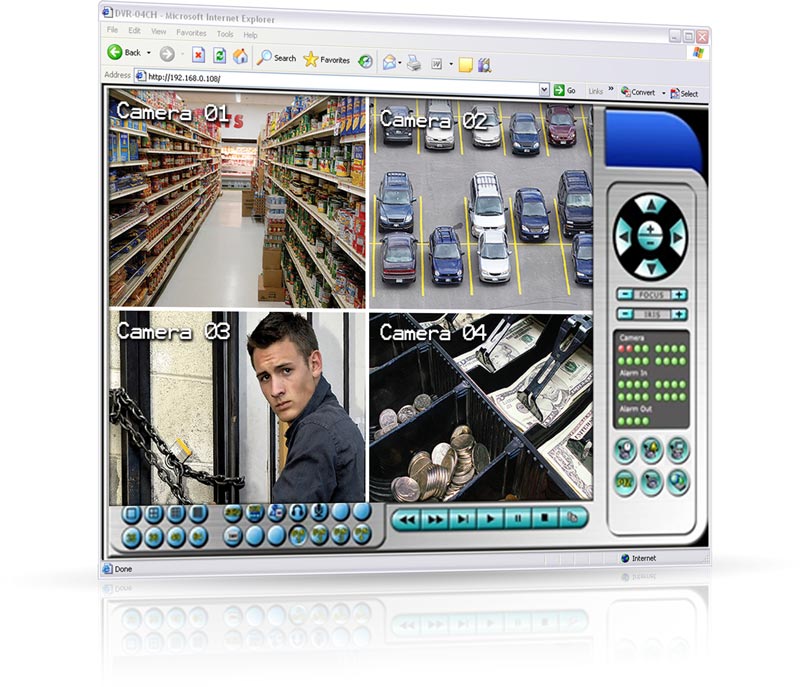 Amazon.com : SVAT CLEARVU11 All-In-One Web Ready 4 Channel Compact H ...