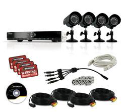 Amazon.com : Defender SN300-4CH-001 User-Friendly Web-Ready DVR ...