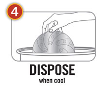 Amazon.com : BIC Charcoal Alternative FlameDisk, 10-Pack : Charcoal ...