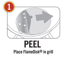 Amazon.com : BIC Charcoal Alternative FlameDisk, 10-Pack : Charcoal ...