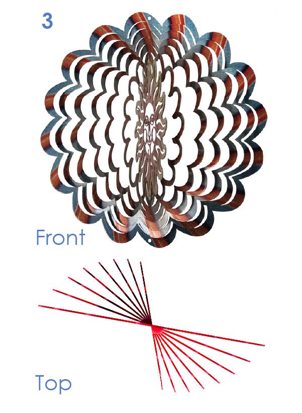 Amazon.com: Iron Stop D370-10 Texas Flag Wind Spinner : Patio, Lawn ...