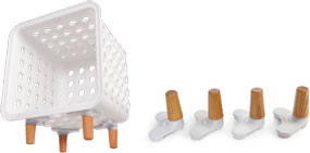 Amazon.com: Quirky Mobile Storage Stool : Home & Kitchen