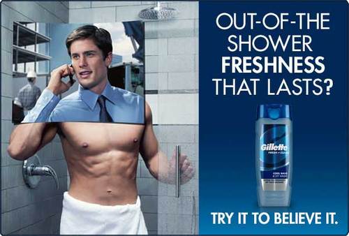 Amazon.com : Gillette Fresh + Clean Cool Wave Body Wash 16 Fl Oz (Pack ...