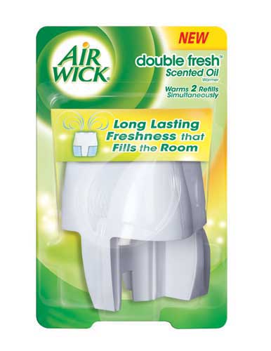 Amazon.com: Air Wick Double Fresh Scented Oil Air Freshener Warmer, 1 ...