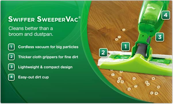Amazon.com: Swiffer Sweep and Vac Vacuum Replacement Filters, 2 Count ...