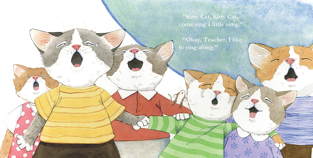 Kitty Cat, Kitty Cat, Are You Going to School?: Martin Jr, Bill ...
