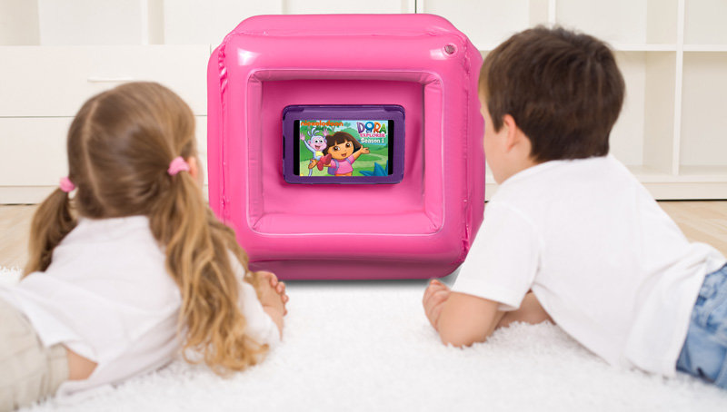 Amazon.com: Dora the Explorer Inflatable Play Cube for Kindle Fire ...