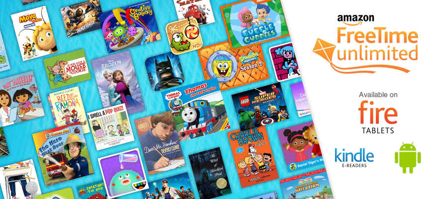 Amazon FreeTime Unlimited: Get unlimited access to thousands of kid ...
