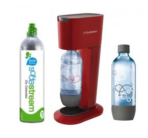 Amazon.com: SodaStream Genesis Starter Kit, Red: Sodastream Cartridge ...
