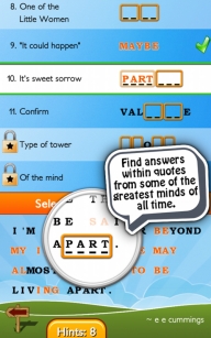 Free App of the Day: Quote Unquote - A Winner For Word Game Fans!