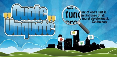 Free App of the Day: Quote Unquote - A Winner For Word Game Fans!