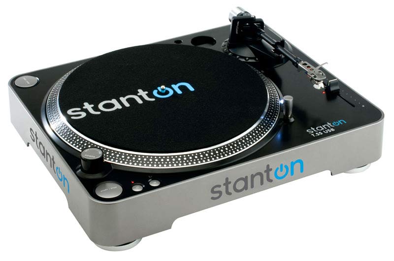 Amazon.com: Stanton T55USB USB Belt-Drive DJ Turntable with 500.v3 ...