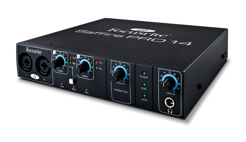 Focusrite Saffire Pro 14 8 In / 6 Out FireWire Audio Interface with 2 ...