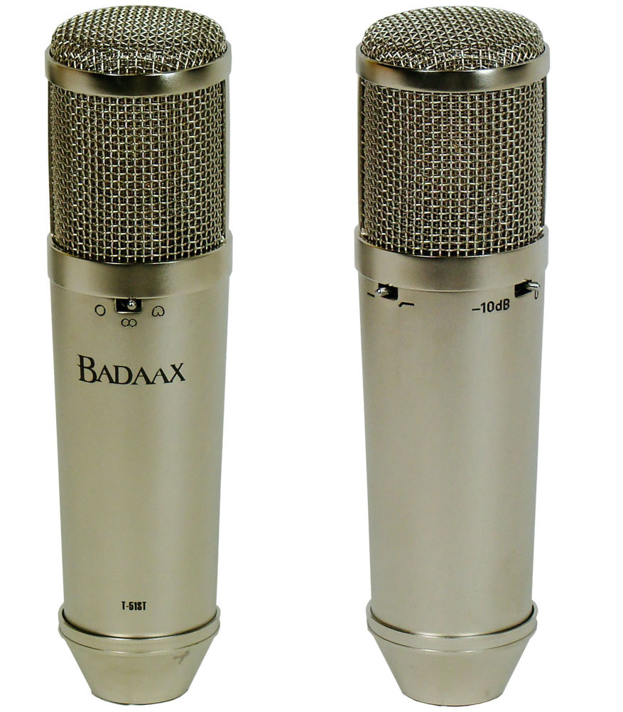 Amazon.com: Bad Aax T 51ST FET Condenser Microphone with Shockmount and ...