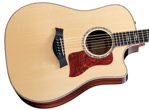 Taylor Guitars 810ce Dreadnought Acoustic Electric Guitar ...