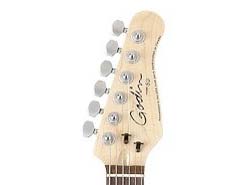 Amazon.com: Godin SD 22 Electric Guitar (Amber Flame Leaftop RN ...