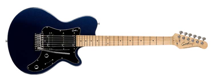 Amazon.com: Godin SD 22 Electric Guitar (Midnight Blue MN) : Musical ...