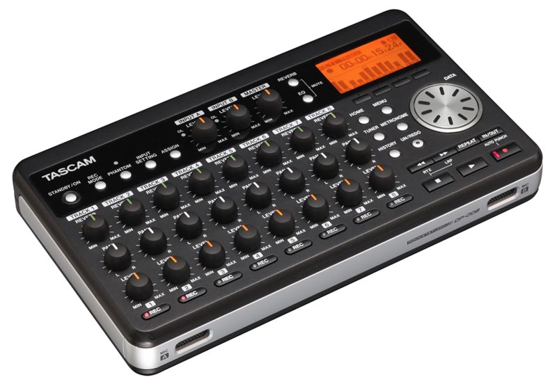 Amazon.com: TASCAM DP-008 8-Track Digital Portastudio : Musical Instruments