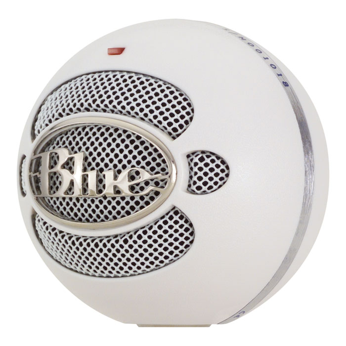 Logitech Blue Snowball USB Microphone for Exceptional Audio.
