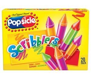 Popsicle Ice Pops, Scribblers, 20 ct: Amazon.com: Grocery & Gourmet Food