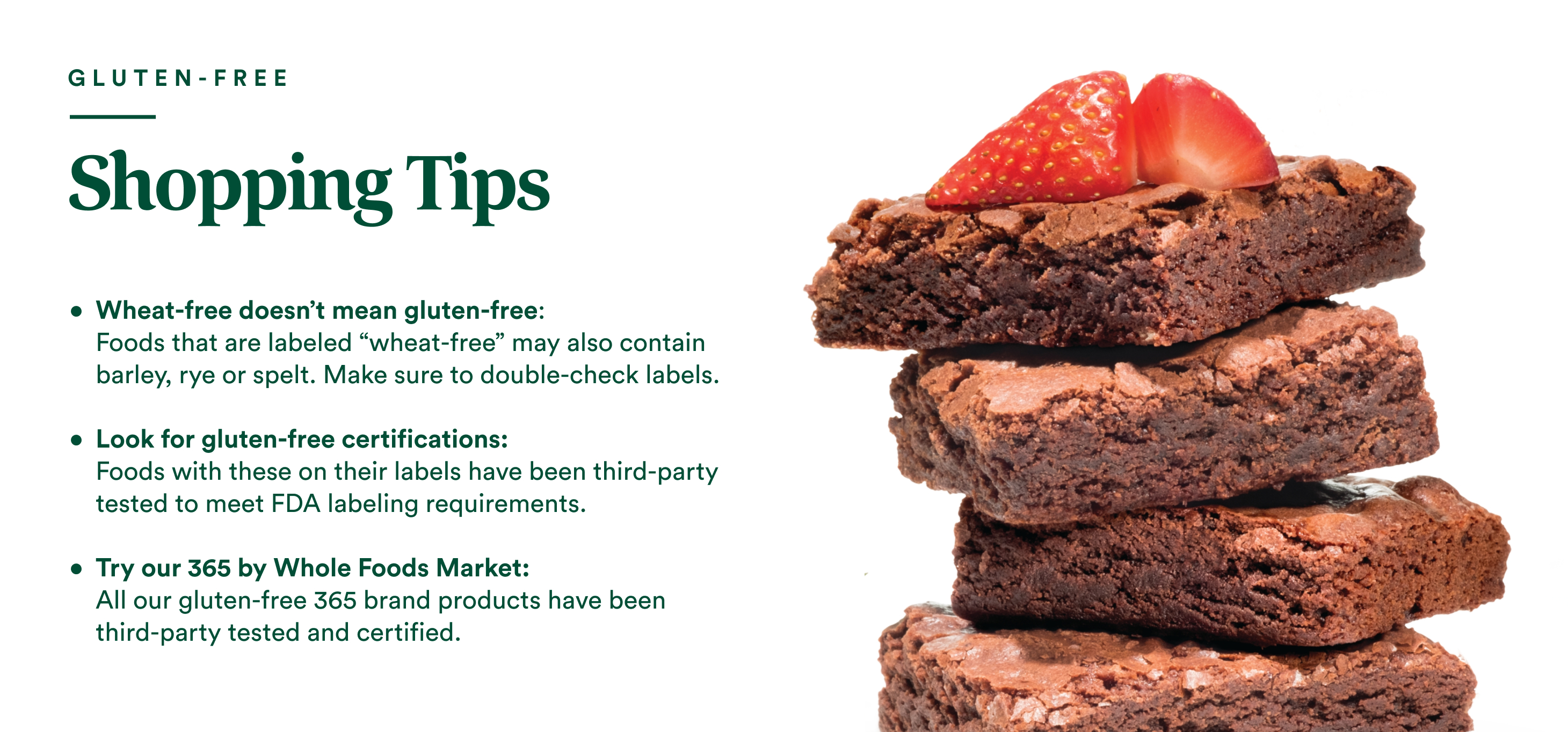 GLUTEN FREE. Shopping Tips.