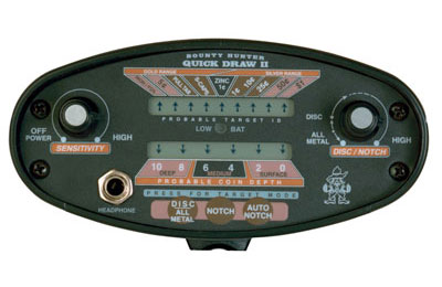 Bounty Hunter QD2 Quick Draw II Metal Detector : Bounty Hunter: Amazon ...