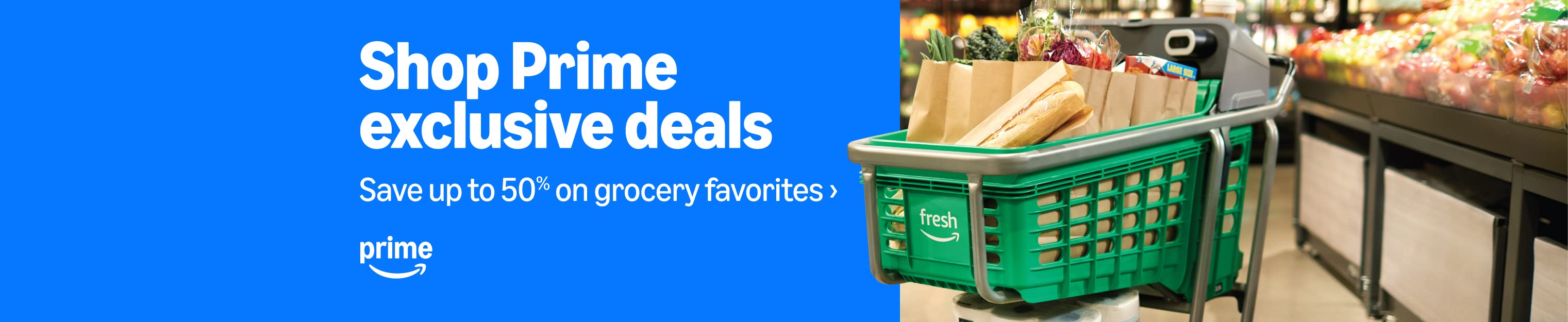 Amazon Fresh Groceries - Learn More